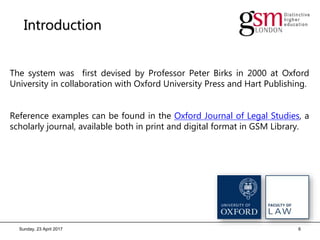 Essential Skills on Referencing with OSCOLA Citation System | PPTX