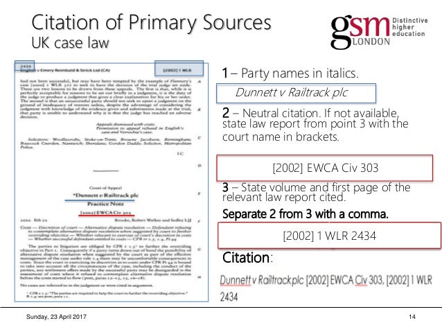 Essential Skills on Referencing with OSCOLA Citation System