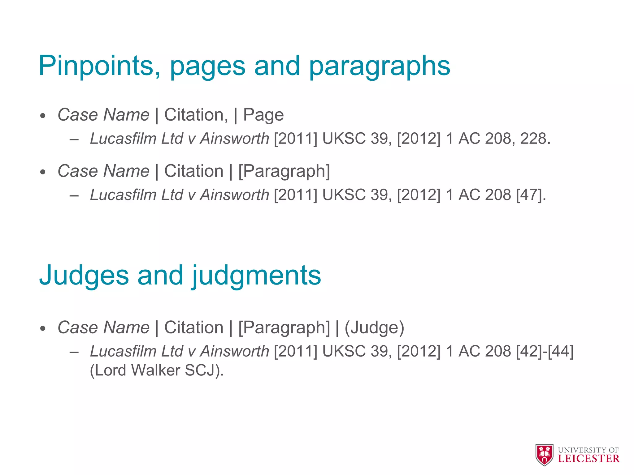 Introduction to OSCOLA | PPTX