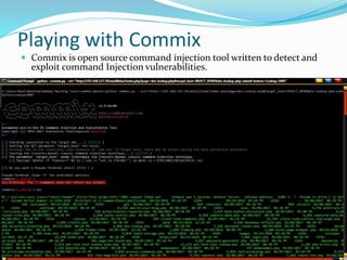 Os Command Injection Attack | PPTX