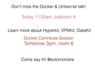 OSCON: Incremental Revolution - What Docker learned from the open-source firehouse | PPT