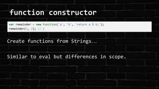 OSCON - ES6 metaprogramming unleashed
