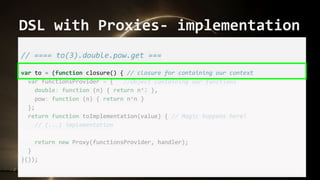 OSCON - ES6 metaprogramming unleashed