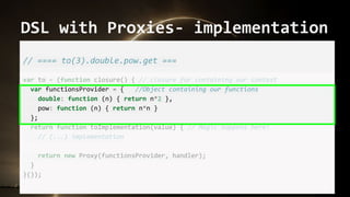OSCON - ES6 metaprogramming unleashed