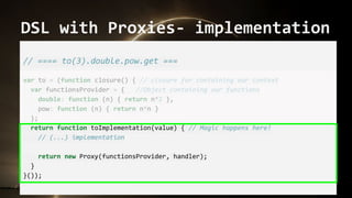 OSCON - ES6 metaprogramming unleashed