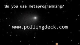 OSCON - ES6 metaprogramming unleashed