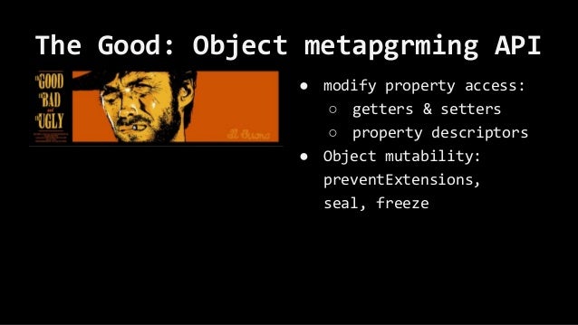 OSCON - ES6 metaprogramming unleashed