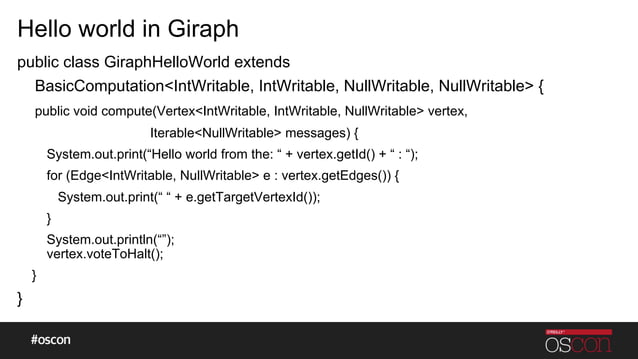 Introduction Into Scalable Graph Analysis With Apache Giraph And Spark Graphx Ppt
