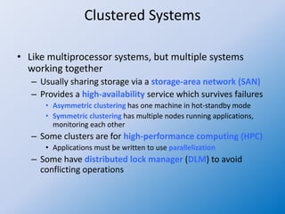 Os concepts 3 I/O and storage Basics | PPTX | Operating Systems | Computer Software and Applications