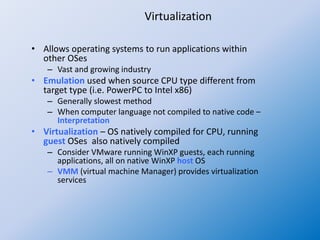 Os concepts 5 Storage and IO Virtualization | PPTX | Operating Systems | Computer Software and ...