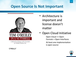 Open Source & Open Cloud: Why License Is Important | PPT