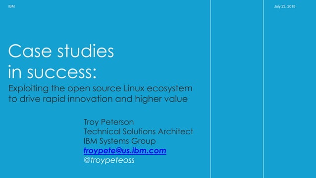 Exploring the Open Source Linux Ecosystem | PDF