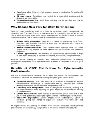 OSCP Certification in New York_ A Gateway to Cybersecurity Success.docx
