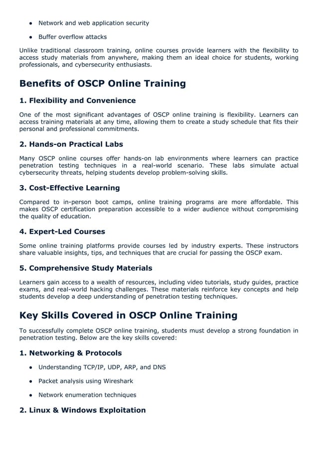 OSCP Online Training_ Your Ultimate Guide to Ethical Hacking ...