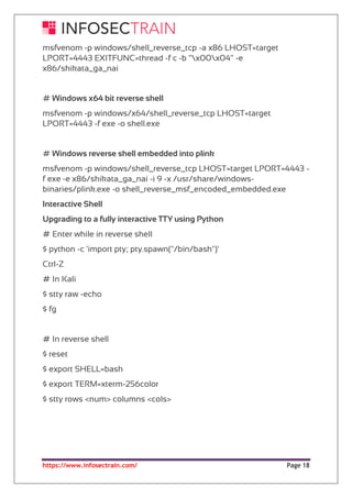 OSCP Preparation Guide @ Infosectrain | PDF