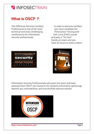 OSCP Preparation Guide @ Infosectrain | PDF