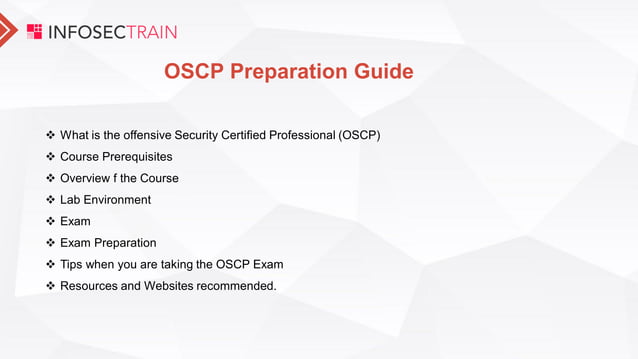 OSCP Preparation Guide @ Infosectrain | PDF | Operating Systems | Computer Software and Applications