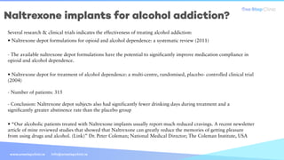 Naltrexone Implants | PPT
