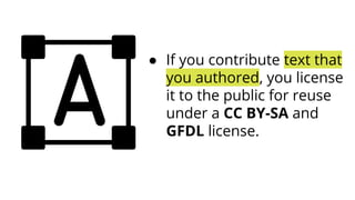 Understanding the legal engine that powers Wikipedia | PPT