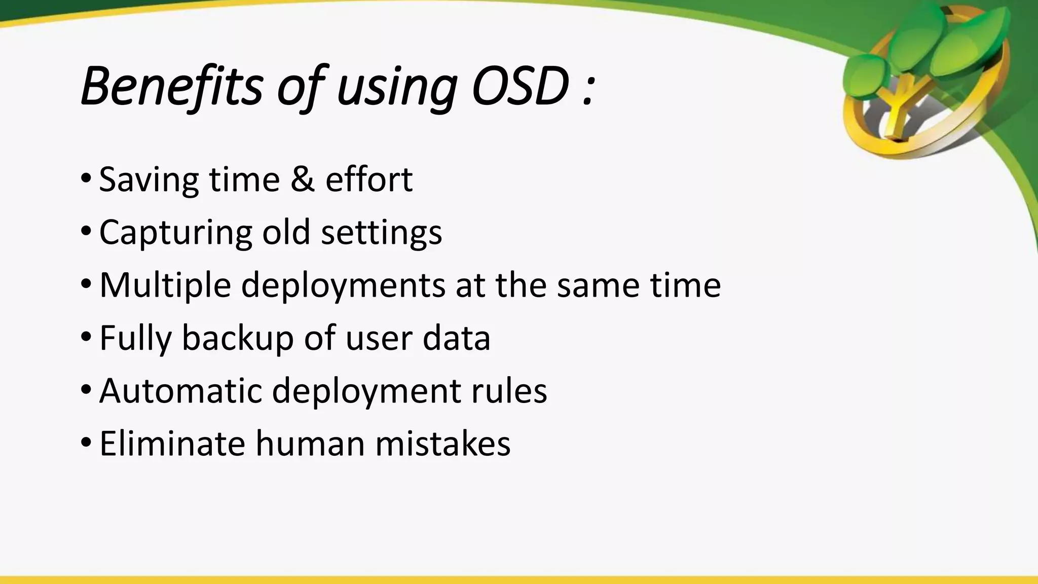 Automated Operating System Deployment Using Sccm 2012 Pptx Operating Systems Computer
