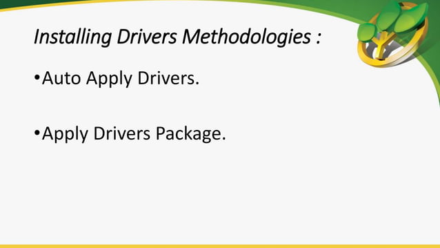 Automated Operating System Deployment Using Sccm 2012 Pptx Operating Systems Computer