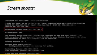 Automated Operating System Deployment Using SCCM 2012 | PPTX