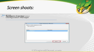 Automated Operating System Deployment Using SCCM 2012 | PPTX