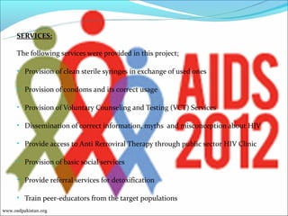 Osd implement harm reduction & hiv prevention | PPT