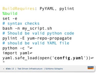 OSDC 2014 Test Driven Infrastructure | PDF