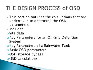 Osd desisn, sanitation in low cost | PPTX
