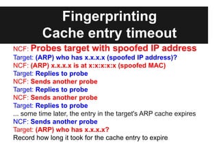 Os detection with arp | PPT