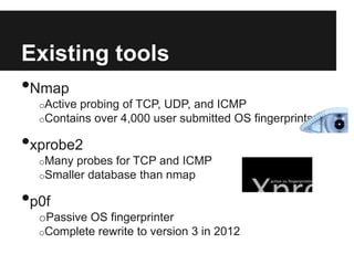 Os detection with arp | PPT