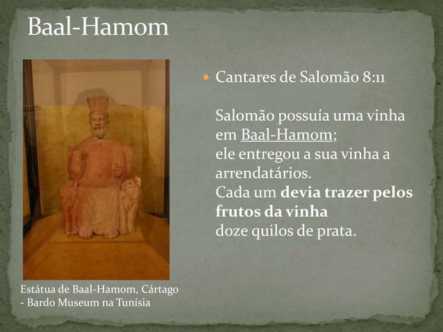 Os deuses da antiguidade, mesopotamia, fenicios, sumérios | PPT