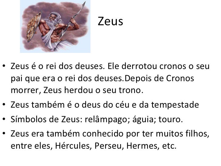 Os deuses gregos