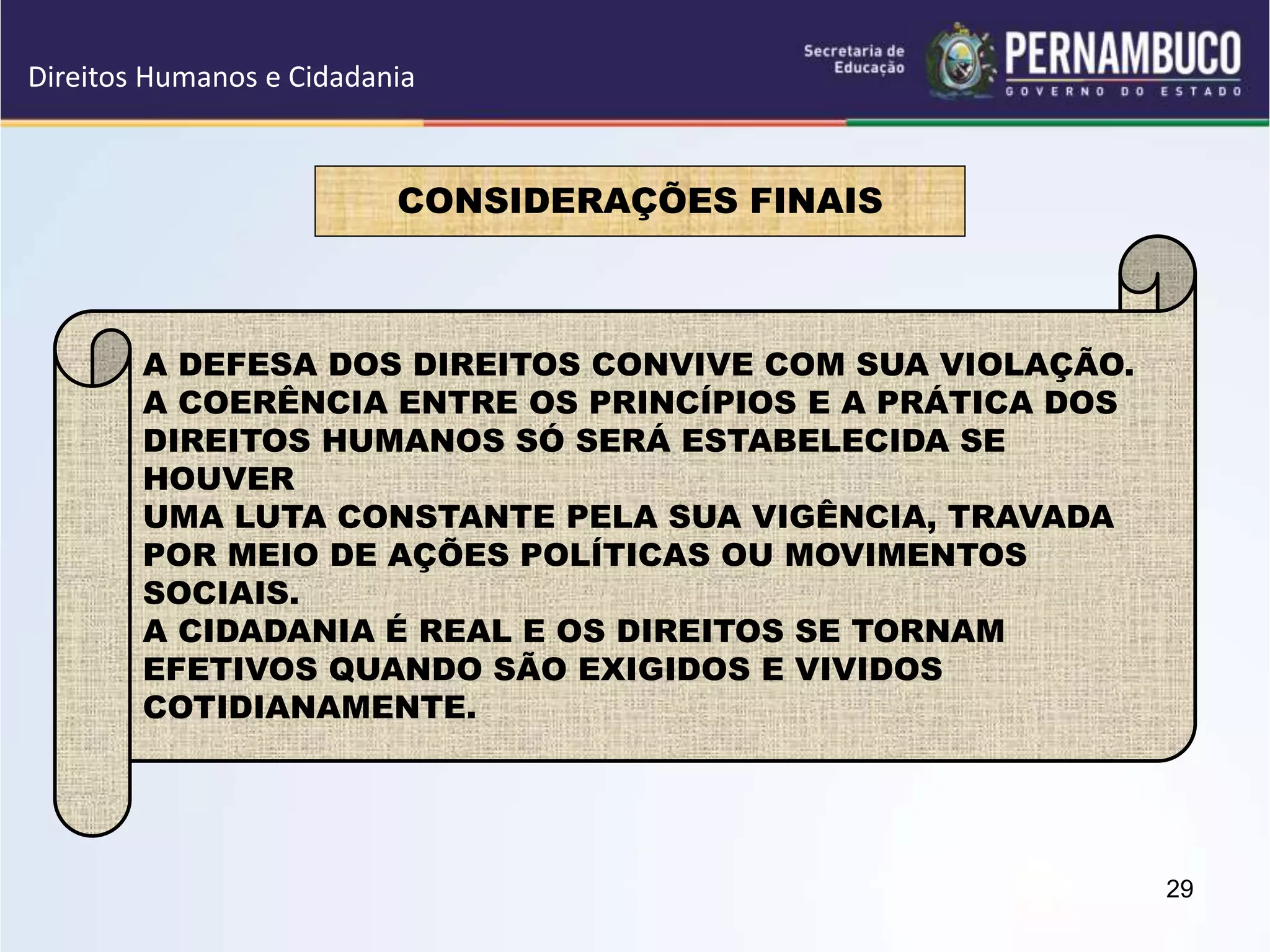 Os Direitos Humanos e a Cidadania.ppt