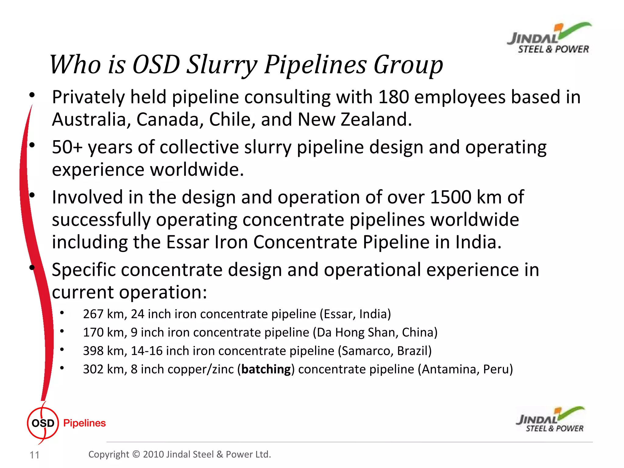 Barbil Angul Slurry Pipe line | PPT