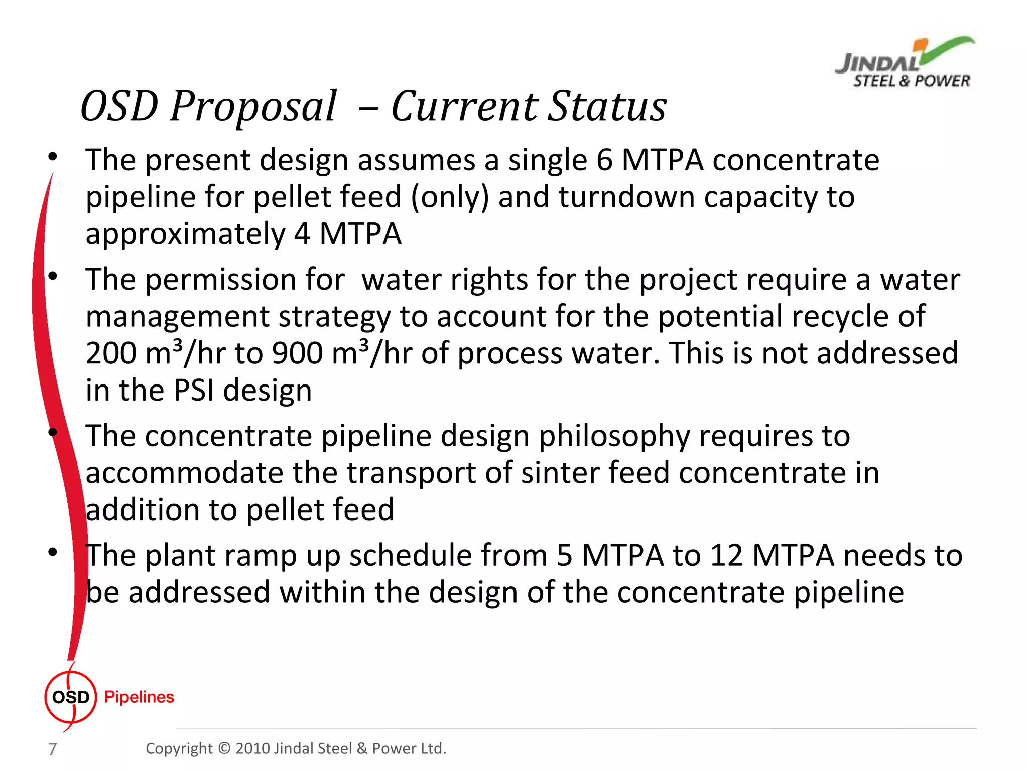 Barbil Angul Slurry Pipe line | PPT