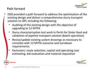 Barbil Angul Slurry Pipe line | PPT