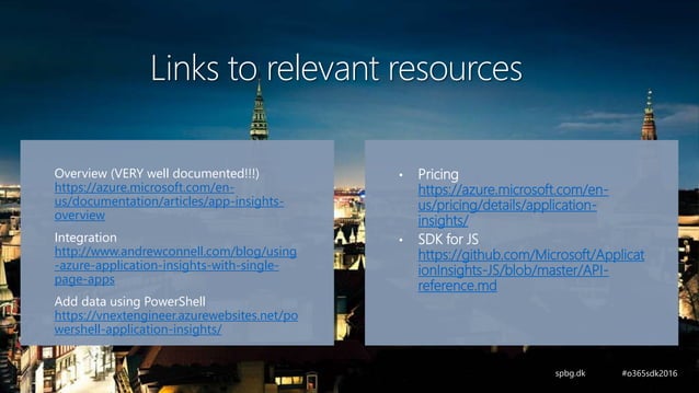 Monitor SharePoint usage and performance using Application Insights | PPTX | Web Development ...
