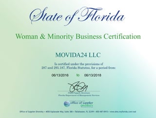 Minority Business Enterprise Certification | PDF