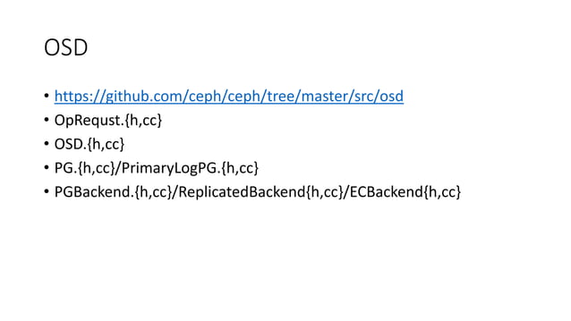 Ceph OSD Op trace | PPTX | Operating Systems | Computer Software and ...