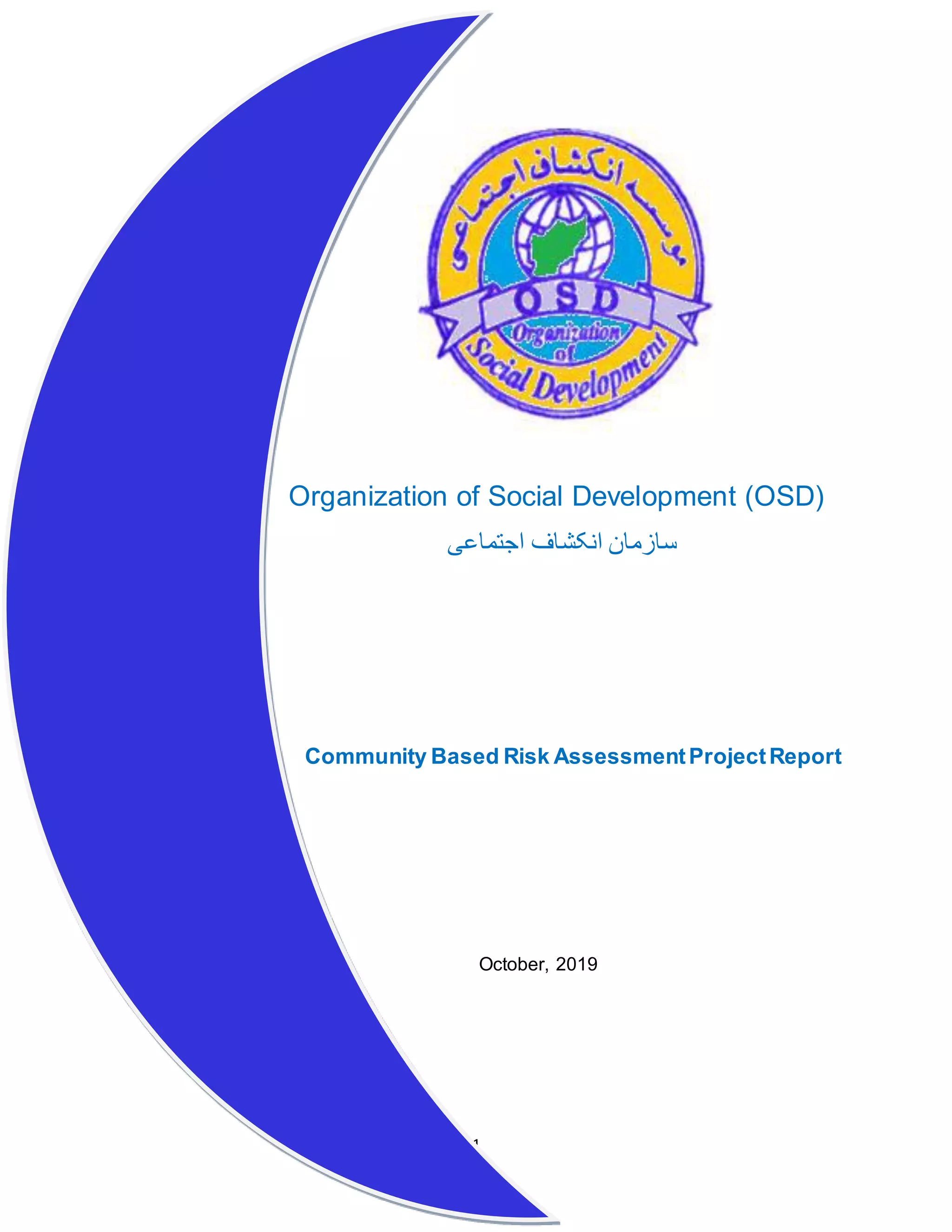Osd Risk Assessment Report Herat Afghanistan Pdf
