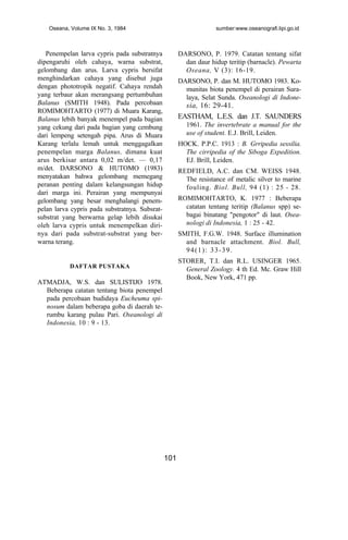 Oseana ix(3)96 101 | PDF