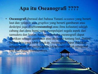 Oseanografi | PPTX
