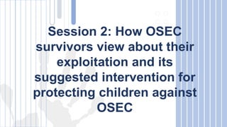 OSEC-Module-2.pptx | Debated Sensitive Social Issues | Sensitive Topics