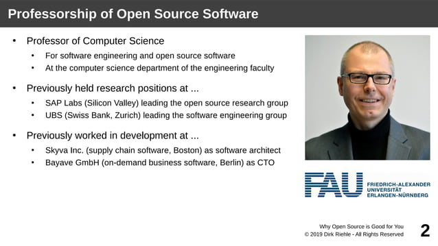 Why open source is good for your economy | PPT