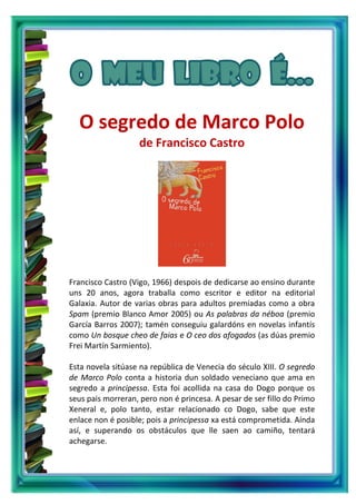 O segredo de marco polo | PDF
