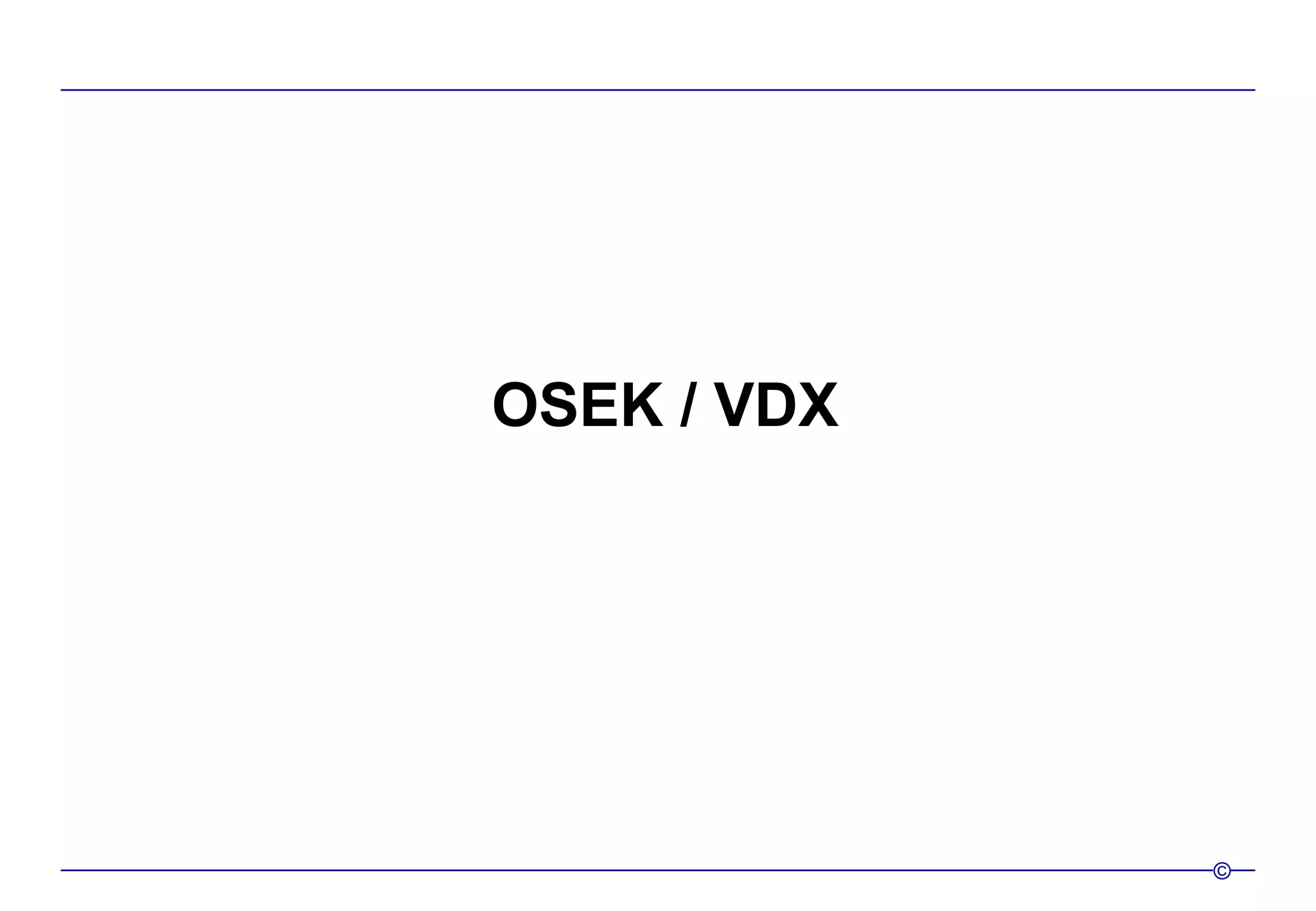 OSEK / VDX | PPT