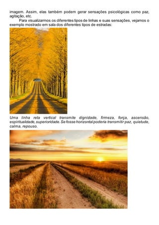Os elementos ARTES VISUAIS | DOCX