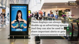 Digital Signage at Airports: Think beyond FIDS | PPTX